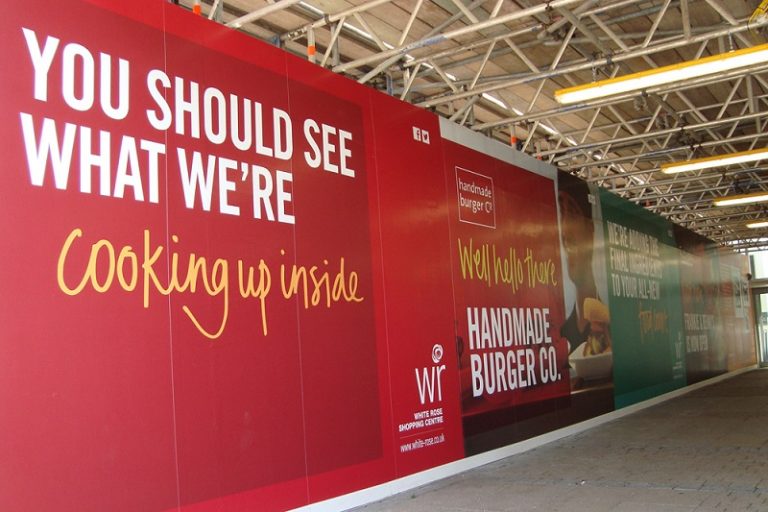 What goes into effective hoarding graphics? | Digital Plus