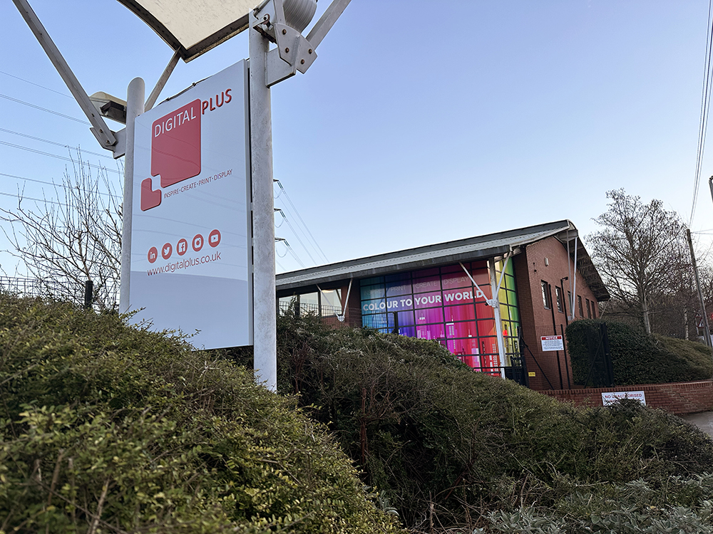 New year and a new look for Digital Plus - Signage ideas freshen branding